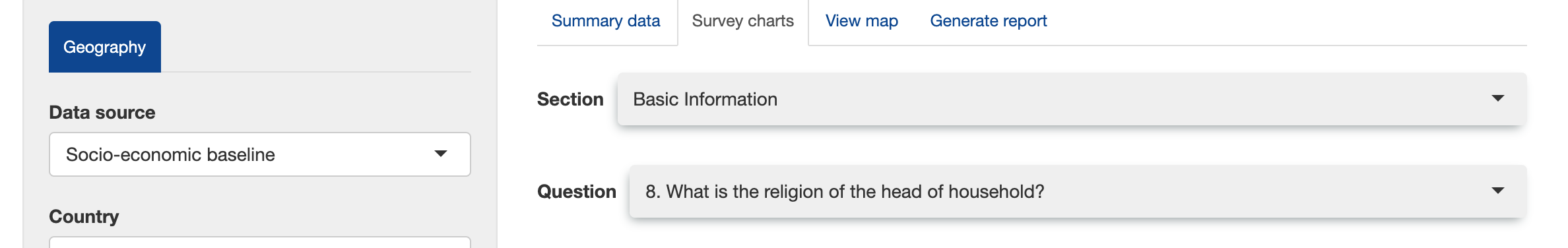Make the selectors inline with label · Issue #9 · Rare-Technology/HHS_Dashboard · GitHub