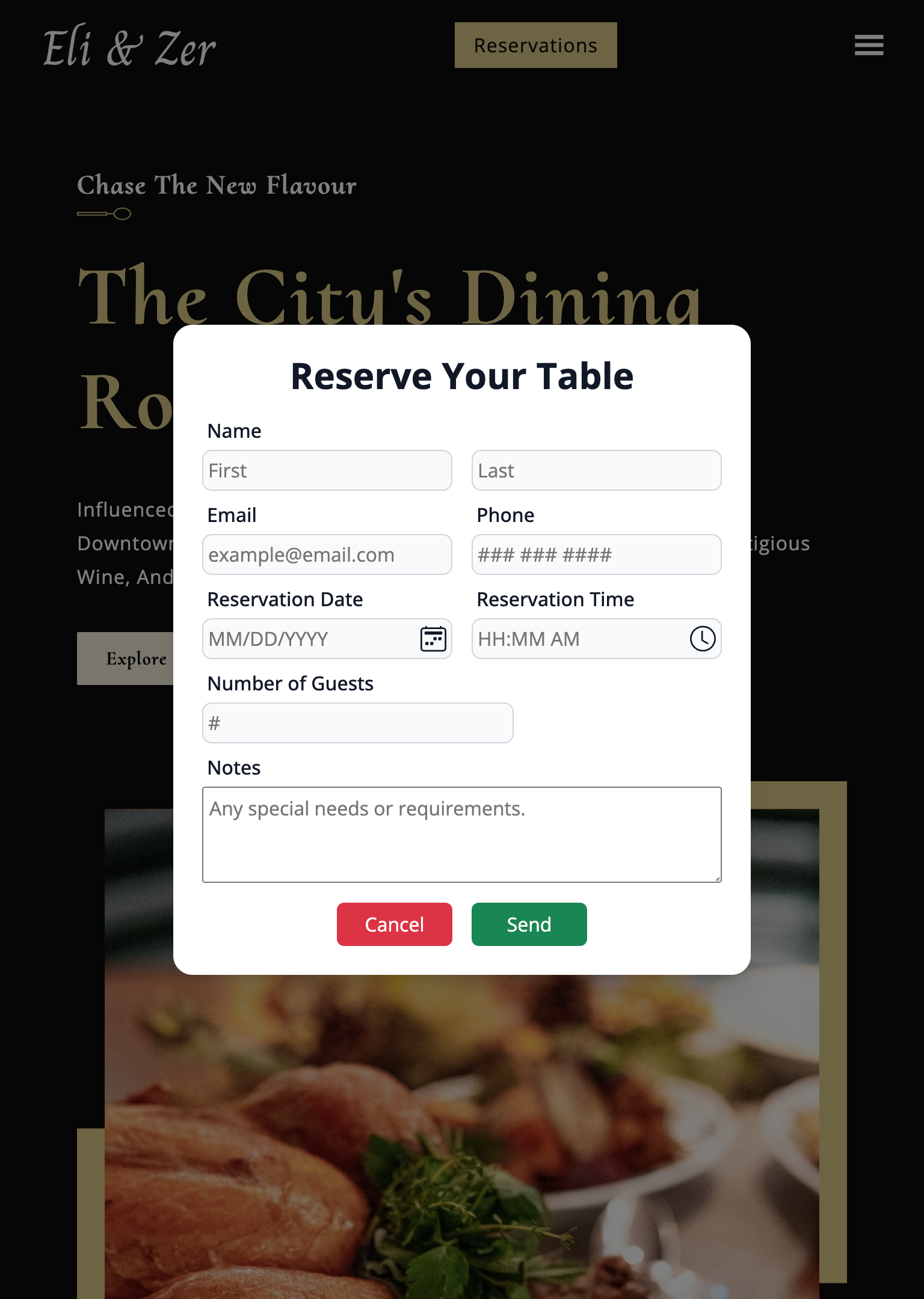 GitHub - eliel15000/eli-zer-restaurant: Eli & Zer Restaurant