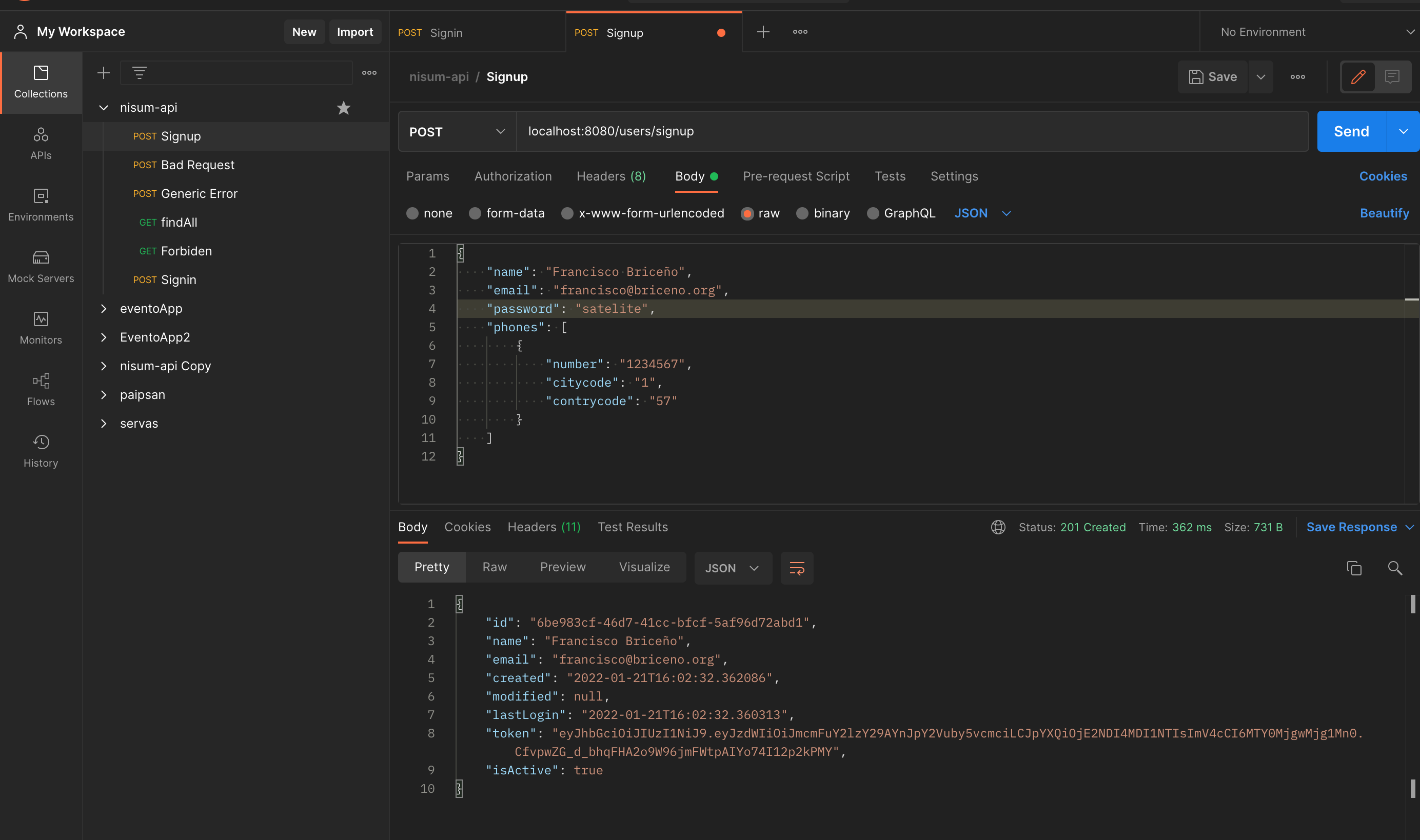 GitHub - fjavier/nisum-app: Aplicación demostrativa