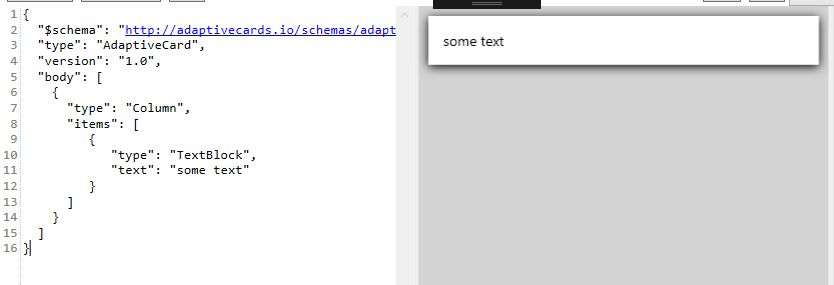 [Parser] Column outside columnset may render · Issue #1902 · microsoft/AdaptiveCards · GitHub