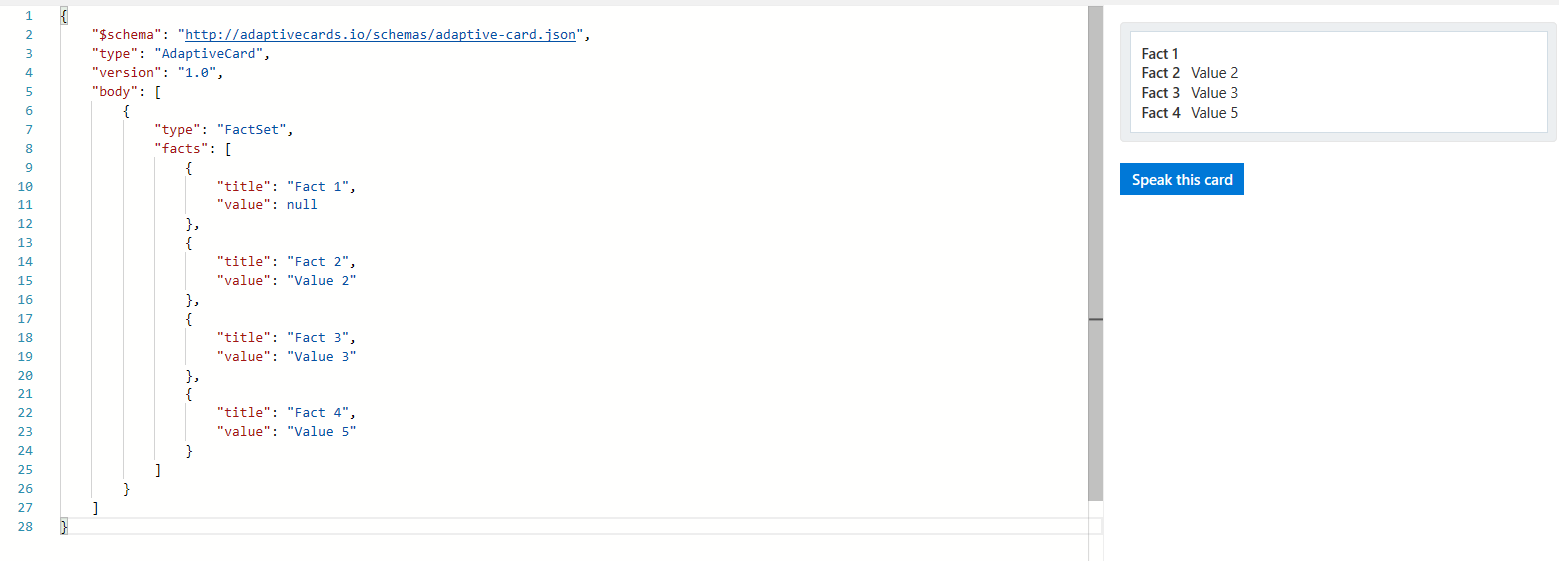 Parser Visualizer Accepts Null Values For Strings · Issue 1905 · Microsoftadaptivecards · Github