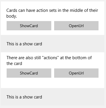 [iOS][UWP] Showcard behavior inconsistency · Issue #2851 · microsoft/AdaptiveCards · GitHub
