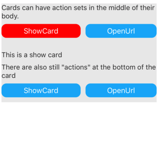 [iOS][UWP] Showcard behavior inconsistency · Issue #2851 · microsoft/AdaptiveCards · GitHub