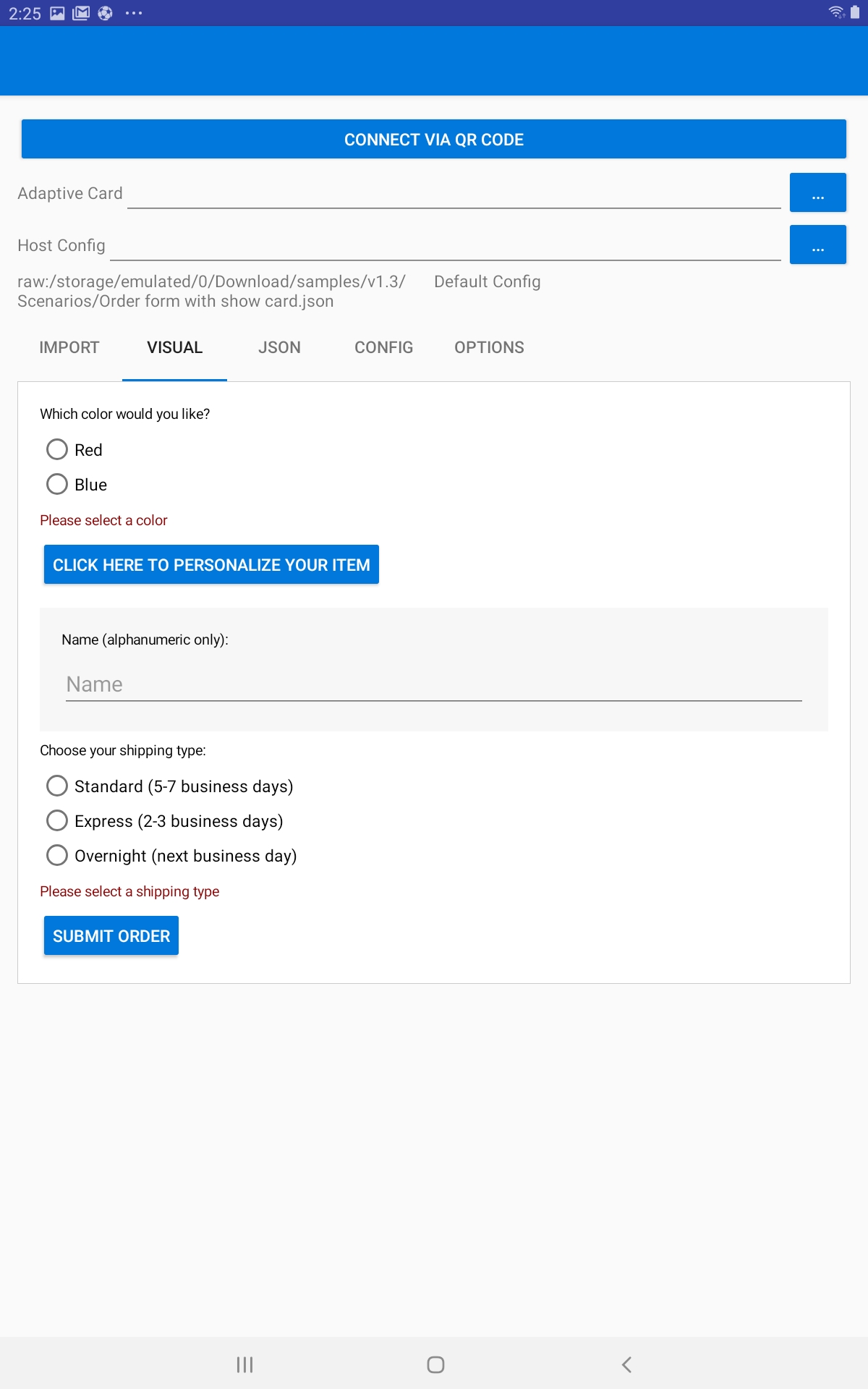 [android][input Validation] Isrequired Being Ignored · Issue 4274 · Microsoft Adaptivecards