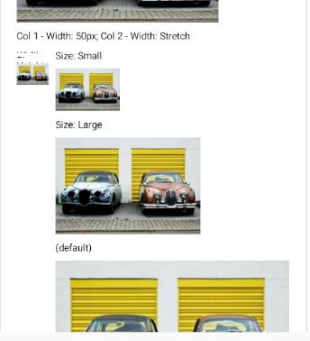 [Android][Rendering] Elements with "height: stretch" cause other ...