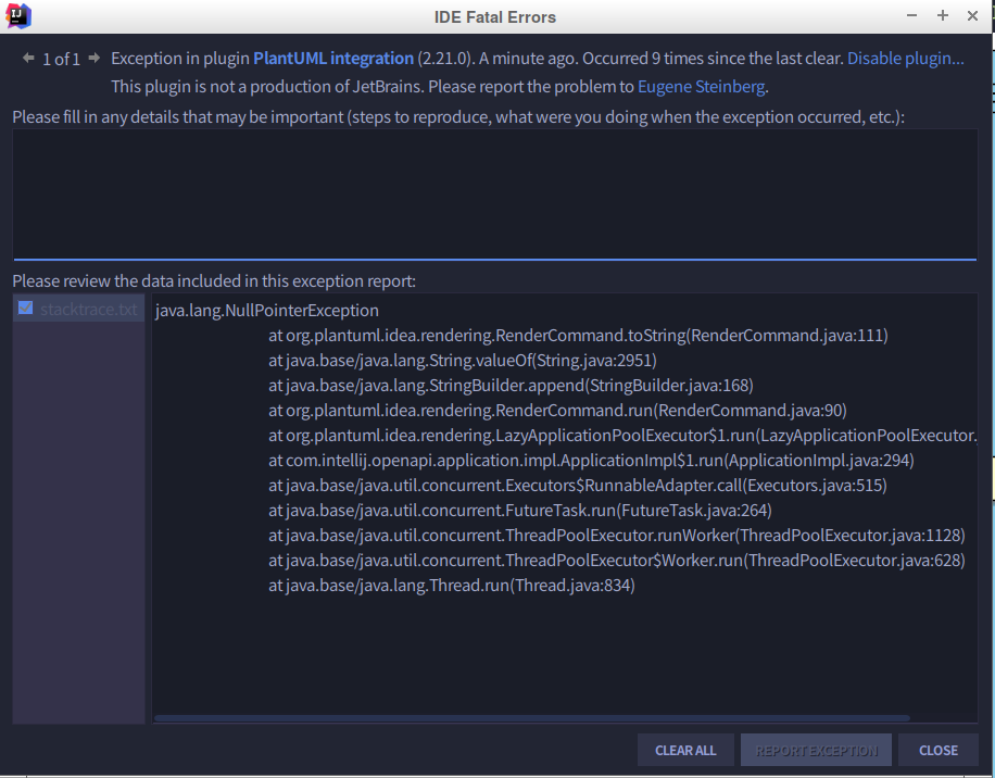 Plugin is broken with using markdown code fence and PUML Fragment editor · Issue #243 ...