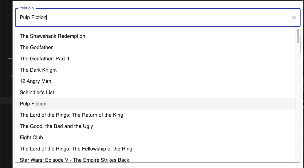 [Autocomplete] Initial Value Option Filtering · Issue #23102 · mui/material-ui · GitHub