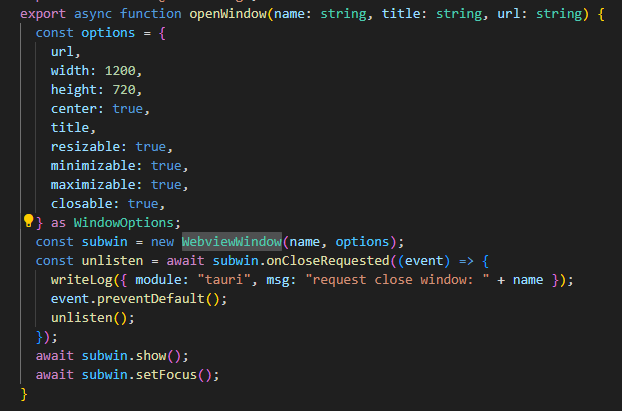Bug Failed To Open Window With Existing Webpage Using Js Api 6152