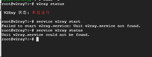 v2ray和ss都用不了，status未运行 · Issue #639 · 233boy/v2ray · GitHub
