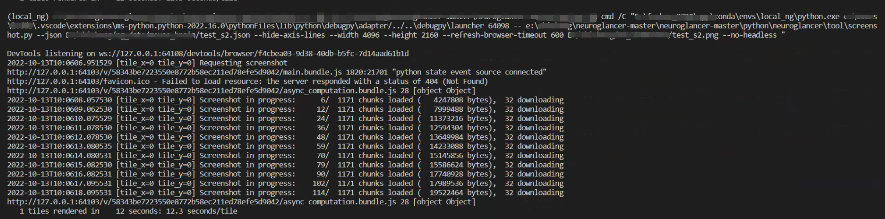 screeshoot done before all chunks loaded · Issue #421 · google/neuroglancer · GitHub