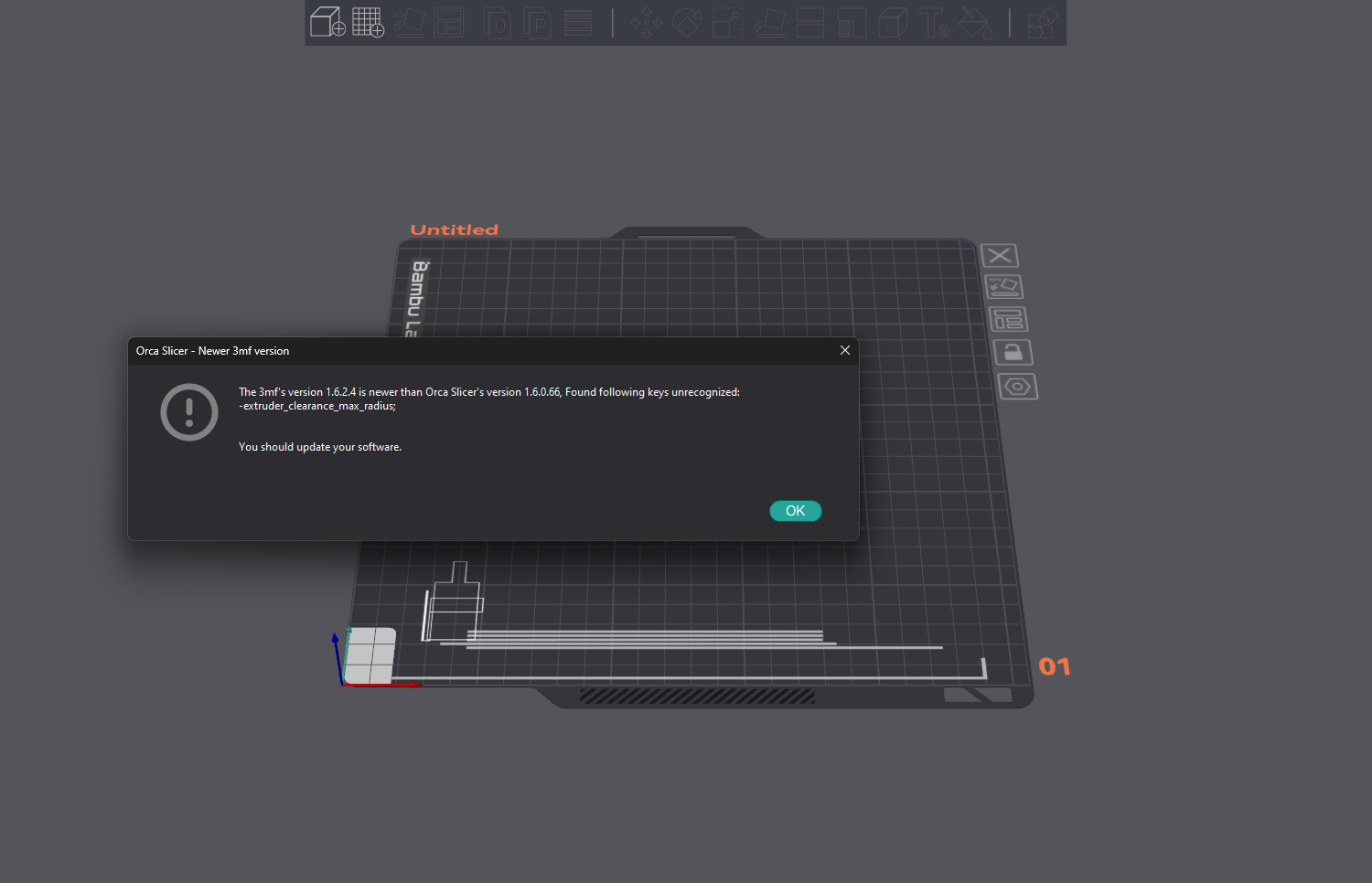 Orca Slicer - Newer 3mf version · Issue #1349 · SoftFever/OrcaSlicer · GitHub