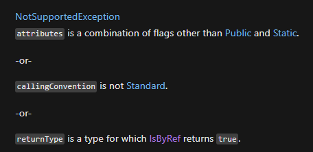 Relax DynamicMethod to permit ref returns · Issue #92670 · dotnet/runtime · GitHub