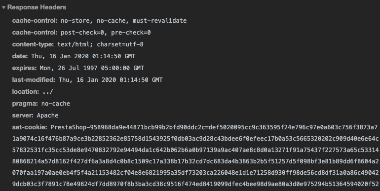 Redirection chain on Add to cart action · Issue #17153 · PrestaShop/PrestaShop · GitHub