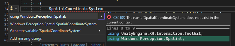 Research Mode with Unity 2021.3.4f1 and OpenXR 1.7.0 · Issue #11358 · microsoft ...
