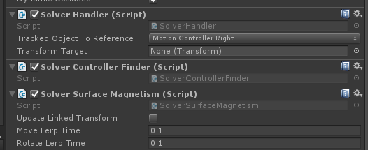 Missing Script References In Solverexamples · Issue 1661 · Microsoftmixedrealitytoolkit Unity
