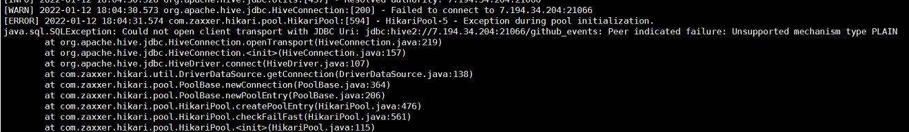 [Bug] [DataSource] Failed to add the Hive dataSource with Kerberos authentication. · Issue #7964 ...