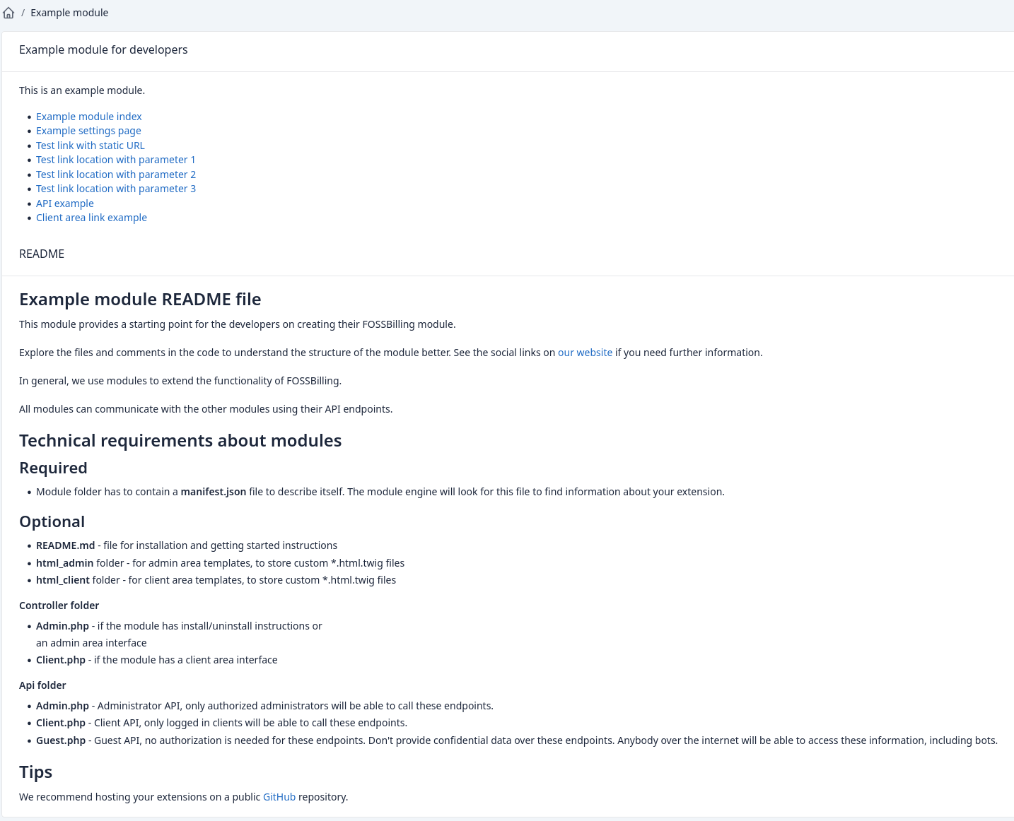 Rewritten the example module to reflect Tabler's styling by evrifaessa · Pull Request #459 ...