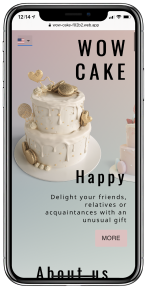 GitHub - vellkunio/Cakes: Custom made WebApp for Luxury Cakeary using Glassmorphism design