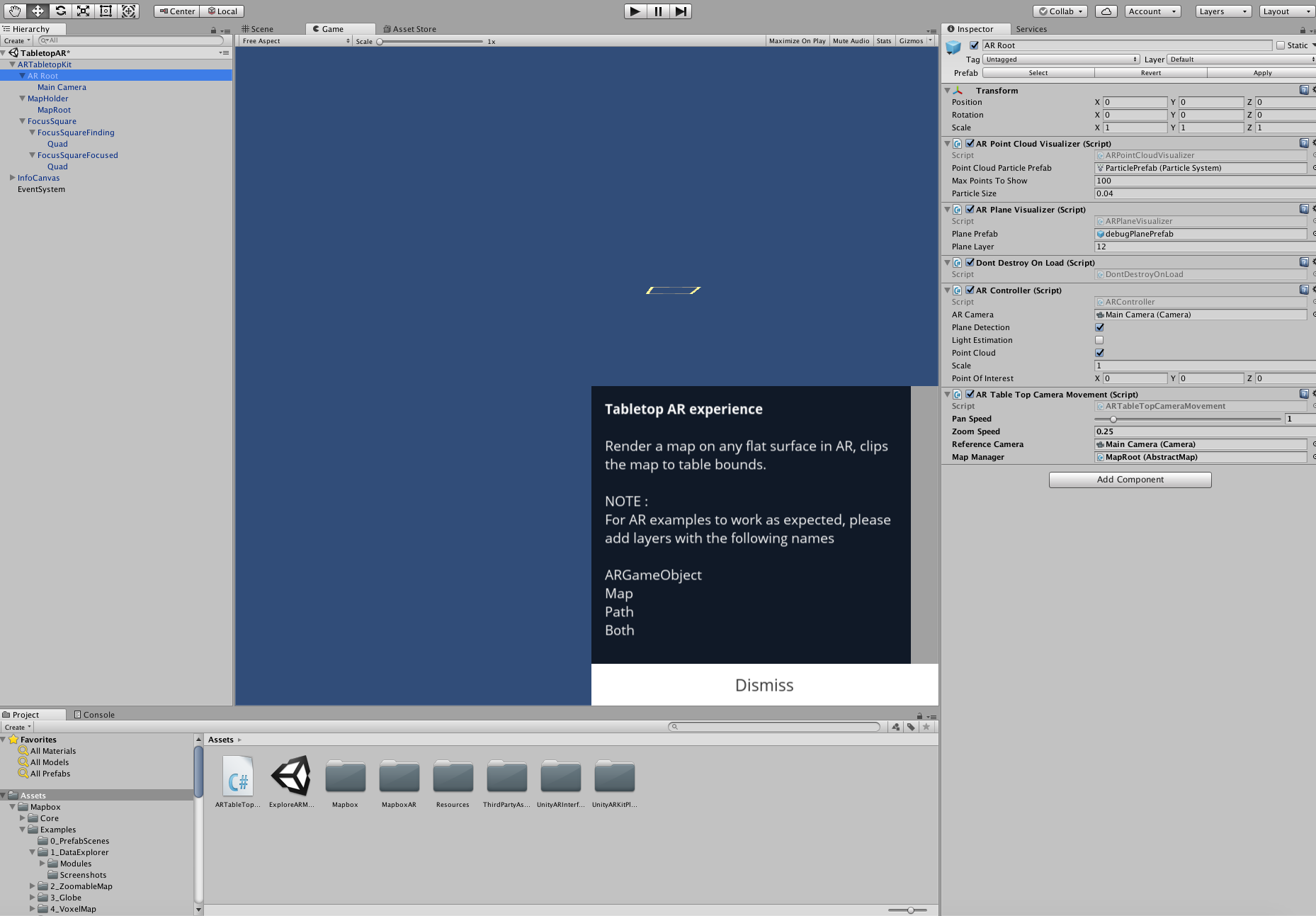 Zoomable Tabletop map staying on plane · Issue #678 · mapbox/mapbox-unity-sdk · GitHub