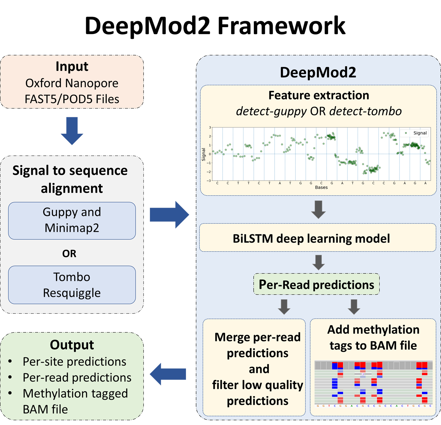 GitHub - WGLab/DeepMod2: DeepMod that works on Guppy or Tombo generated FAST5 files