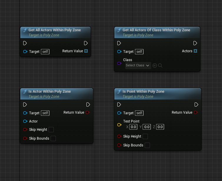 GitHub - BakonGuy/UPolyZones: Unreal project for drawing polygonal ...