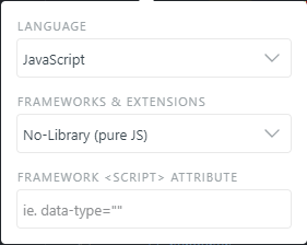 JavaScript Panel Settings -- Load Type is missing · Issue #1725 · jsfiddle/jsfiddle-users · GitHub