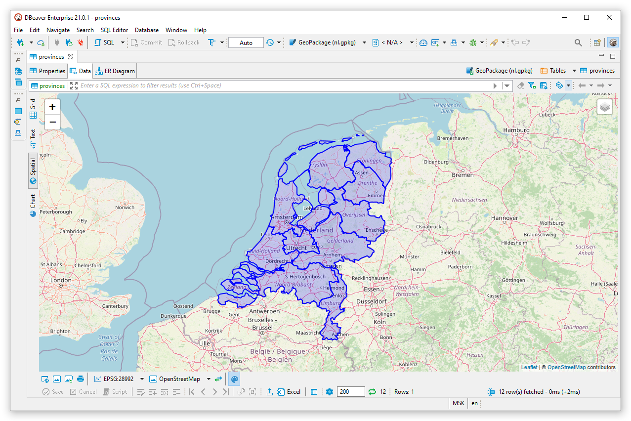 Geometries in GeoPackage files · Issue #11793 · dbeaver/dbeaver · GitHub