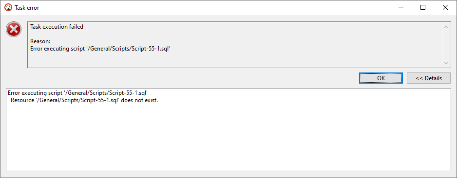 Postgresql Task Script Shows Success Status When Its Script File Doesnt Exist · Issue 11324