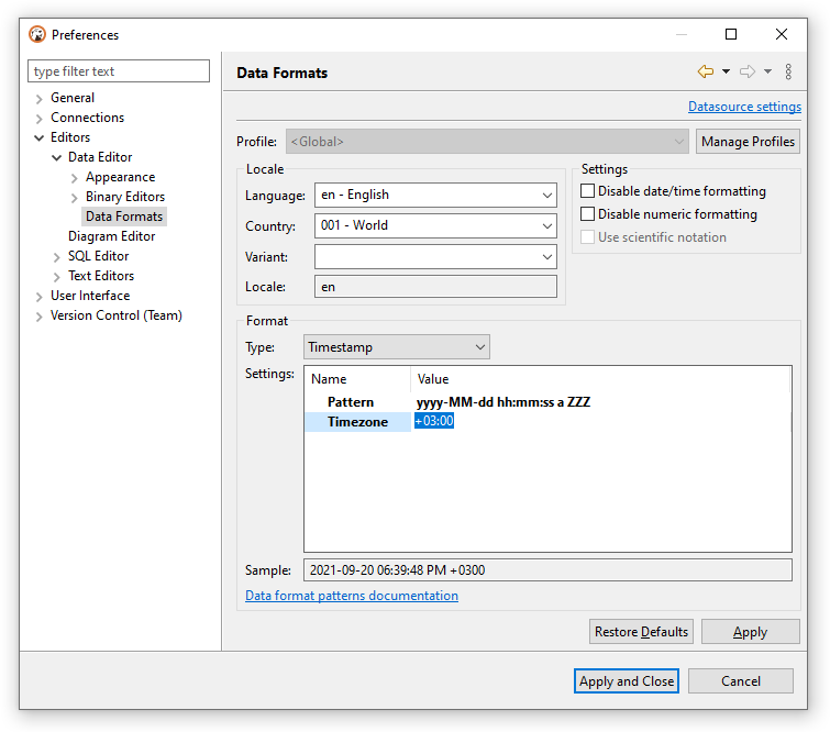 chose the timezone in dbeaver option · Issue #13960 · dbeaver/dbeaver · GitHub
