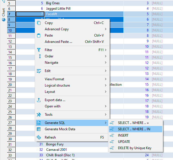 Paste As In List Where · Issue 14193 · Dbeaverdbeaver · Github