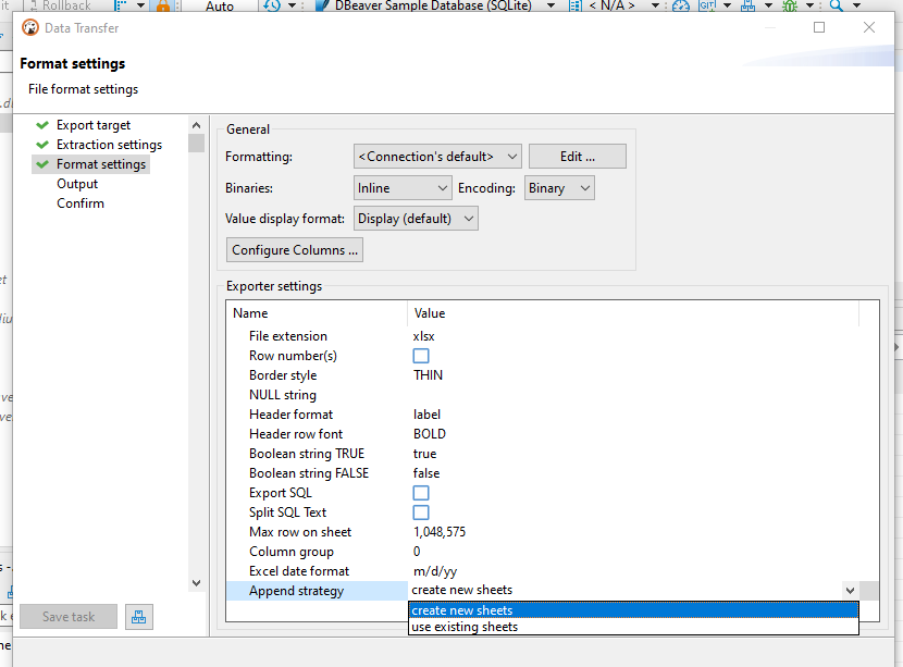 Enhance Open With Excel functionality · Issue #18503 · dbeaver/dbeaver · GitHub