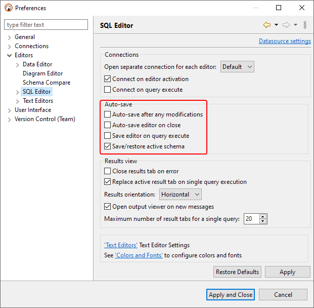 Automatically Save Sql Scripts · Issue 21823 · Dbeaver Dbeaver · Github