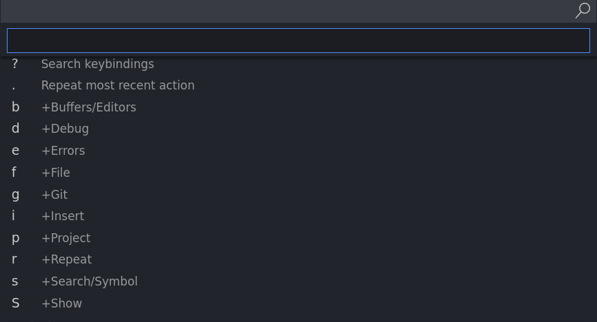 Some VSpaceCode keybindings disappear from space menu when using with vscode-neovim · Issue #267 ...