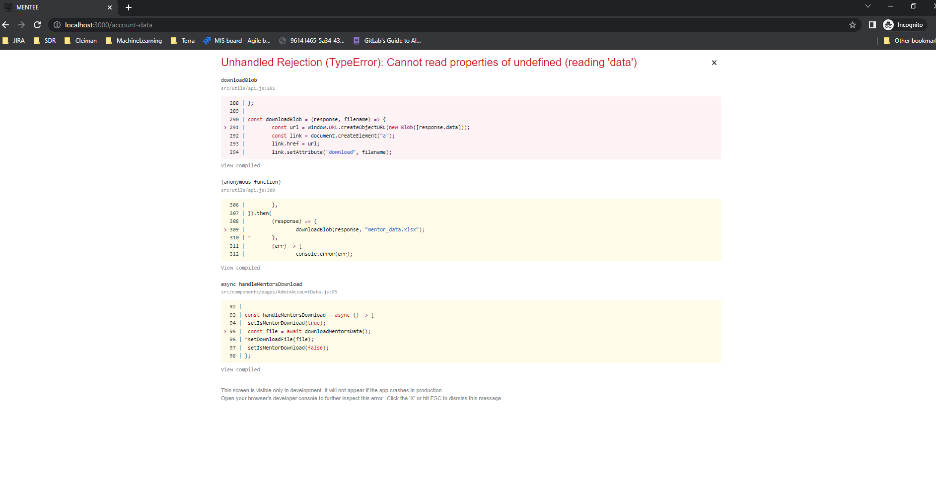 [apply-login-partner-changes] - Export mentor account data OR mentee account data in admin view ...