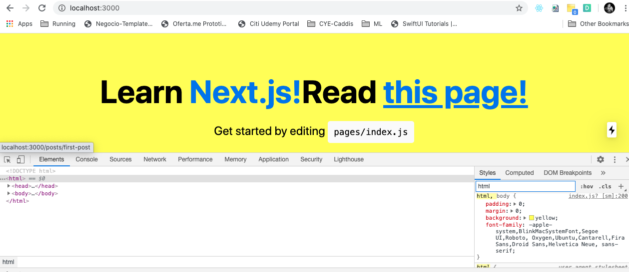 html style changes using same as element · vercel next.js · Discussion ...