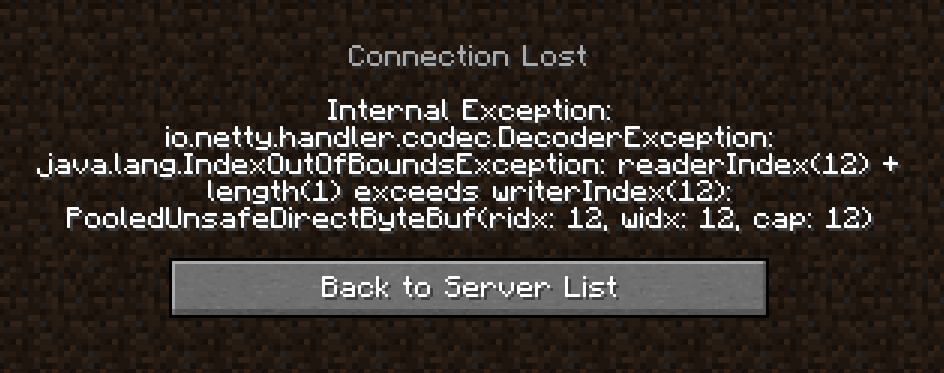 [1.19.2] Internal Exception when Joining Vanilla Server · Issue #810 ...