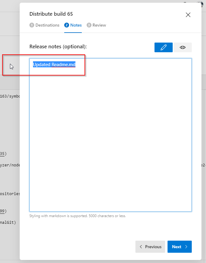 Mouse-up outside of the distribute wizard dismisses the wizard · Issue #912 · microsoft ...