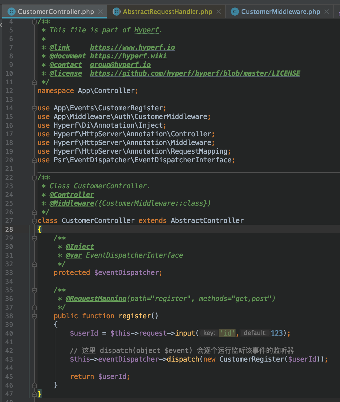Bug Invalid Middleware It Has To Provide A Process Method 62 · Issue 3448 · Hyperf 9230