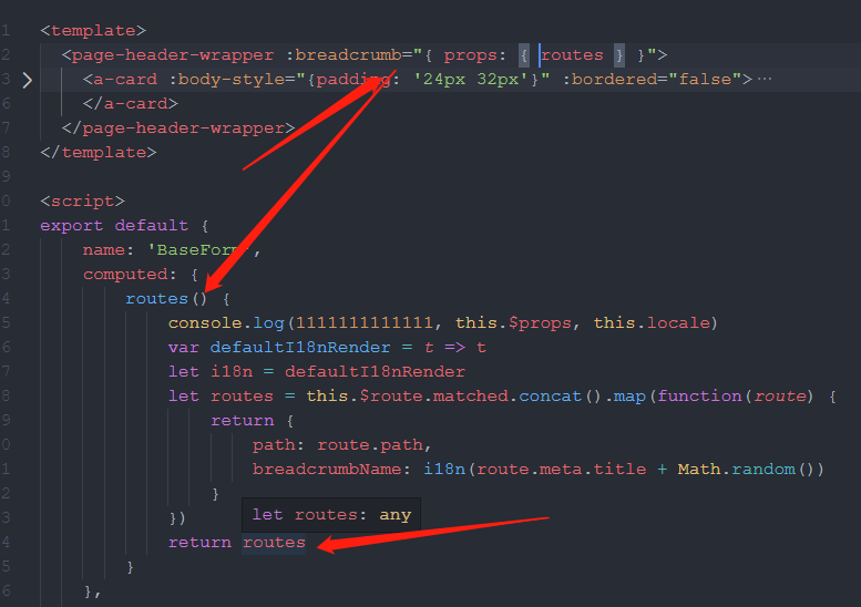 请紧急修复:PageHeader 页头 ==> 带面包屑页头 设置 breadcrumb 引发的三个bug · Issue #802 · vueComponent/ant-design-vue ...