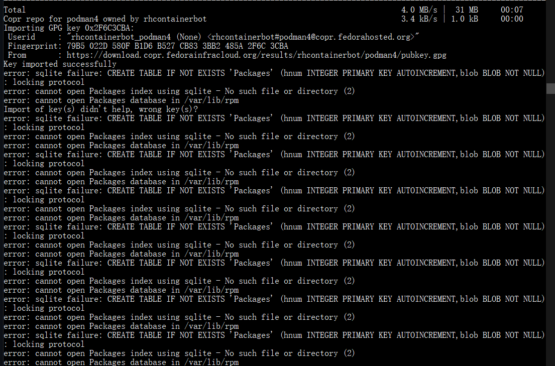 Podman machine init fails on Windows (v4.0.3 & v4.1.0) · Issue #14155 ...