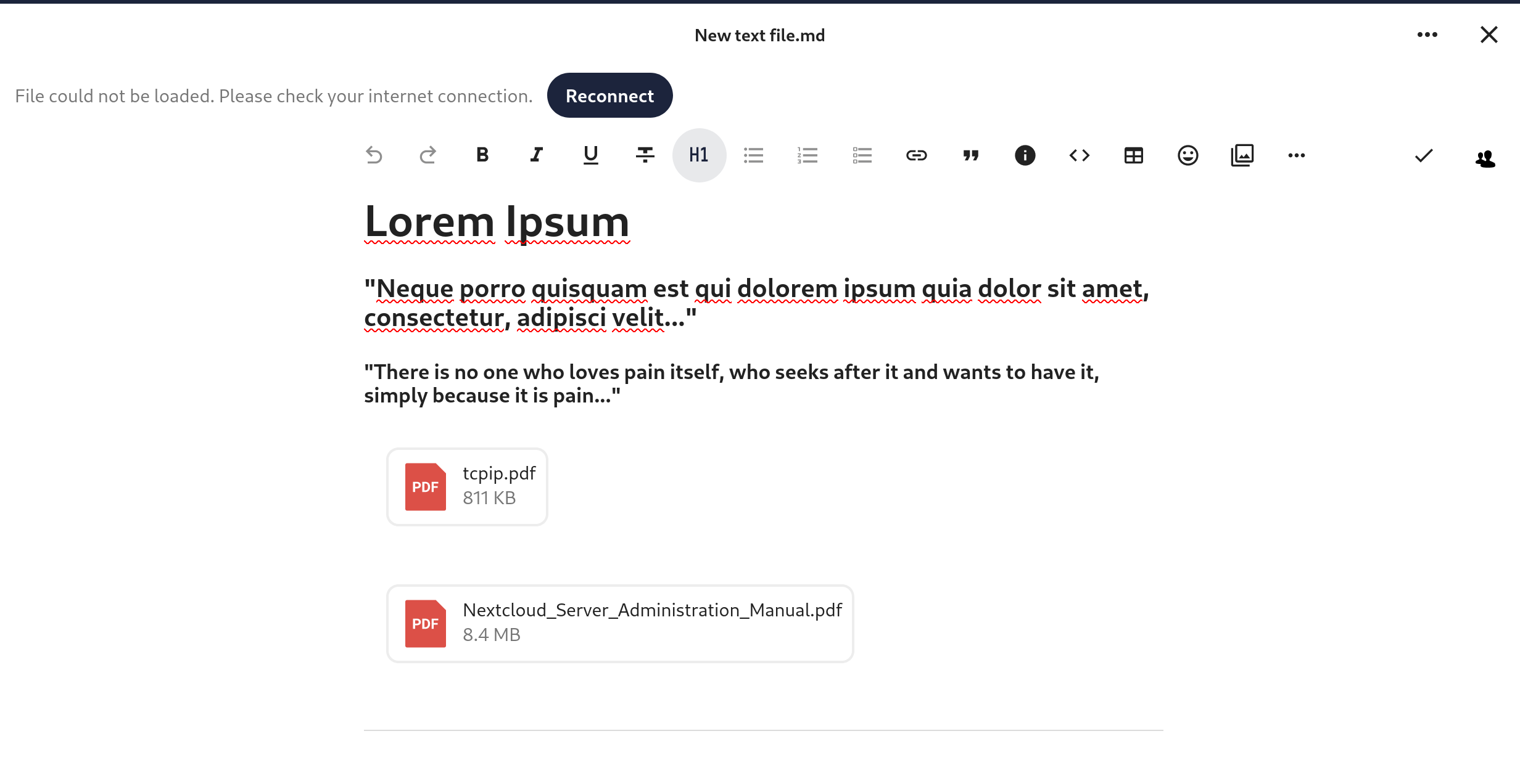 Document status bar not aligned with editor · Issue #4905 · nextcloud/text · GitHub