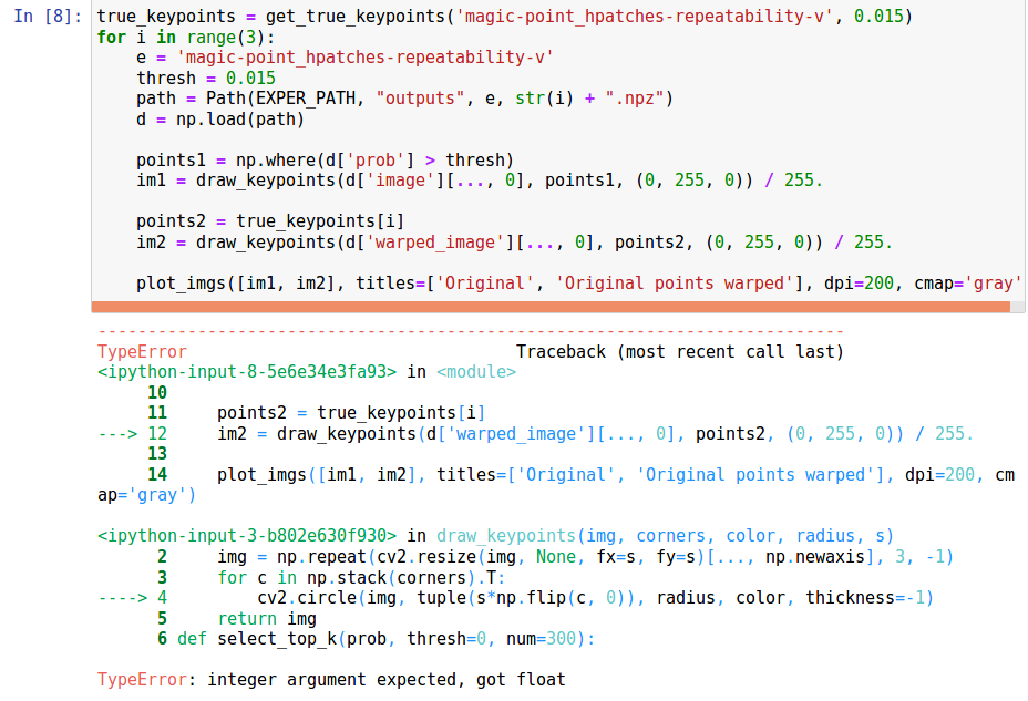 Error in draw_points() · Issue #131 · rpautrat/SuperPoint · GitHub