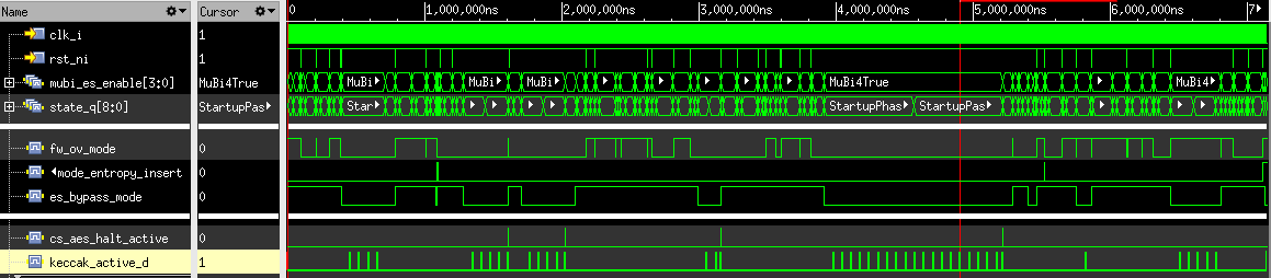 [entropy_src] SHA3 core / Keccak active without CS AES Halt · Issue #17941 · lowRISC/opentitan ...