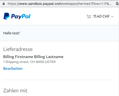 [PW-6184] Shipping address incorrect in PayPal · Issue #1291 · Adyen/adyen-magento2 · GitHub