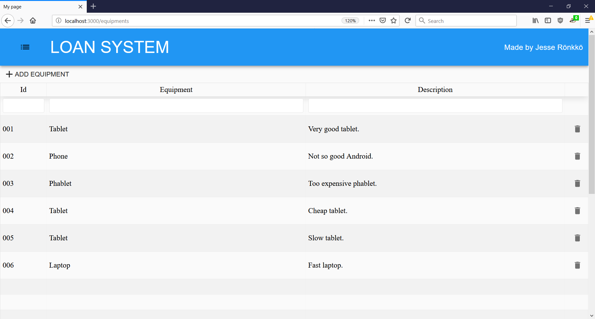GitHub - JesseRGit/web-loan-system: Fictional loan system webpage ...
