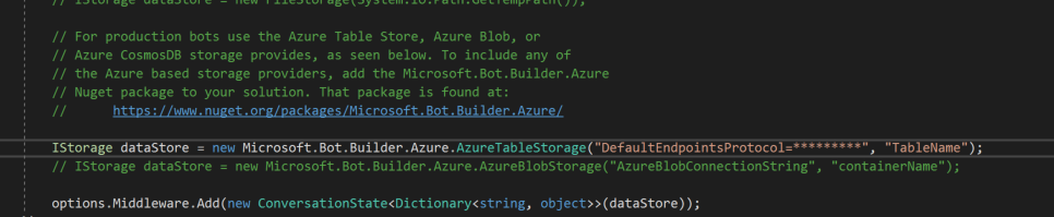 Convo state as Dictionary + Azure Table Bot State = Error · Issue #898 · microsoft/botbuilder ...