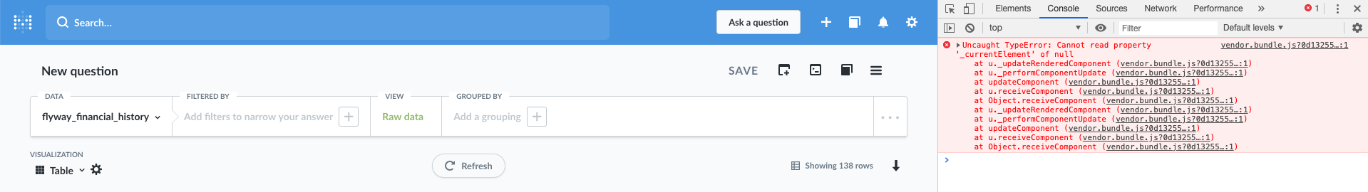 Problem In Dashboard To Load Some Assets · Issue 10410 · Metabasemetabase · Github 