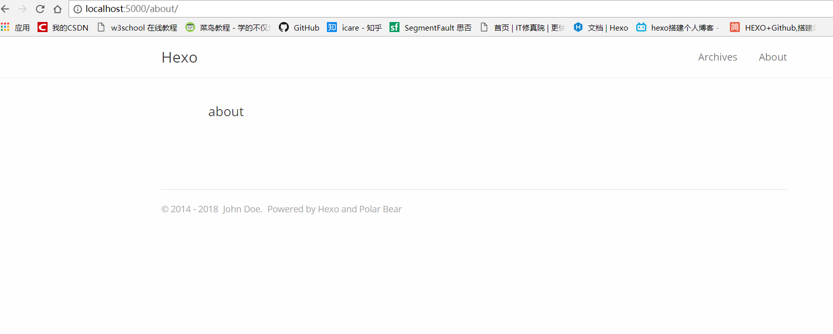 public文件下没有对应的about的源文件 · Issue #14 · frostfan/hexo-theme-polarbear · GitHub