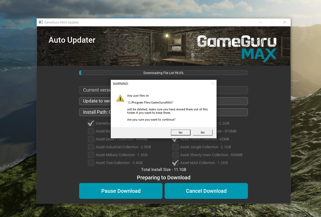 Remove all Windows OS dialogs · Issue #1496 · TheGameCreators/GameGuruRepo · GitHub